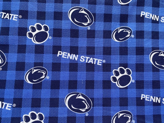 Penn State Cotton Fabric 18 X 21 Fat Quarter PSU - Etsy
