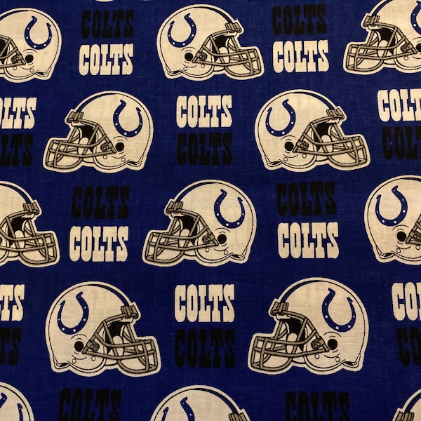 Colts Fabric - Etsy