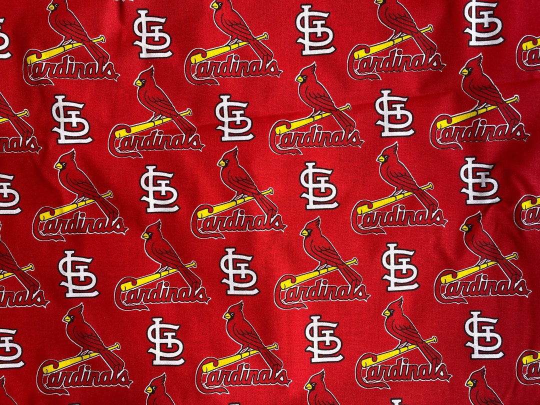 St. Louis Cardinals Cotton Fabric 18” X 21” Fat Quarter - Etsy