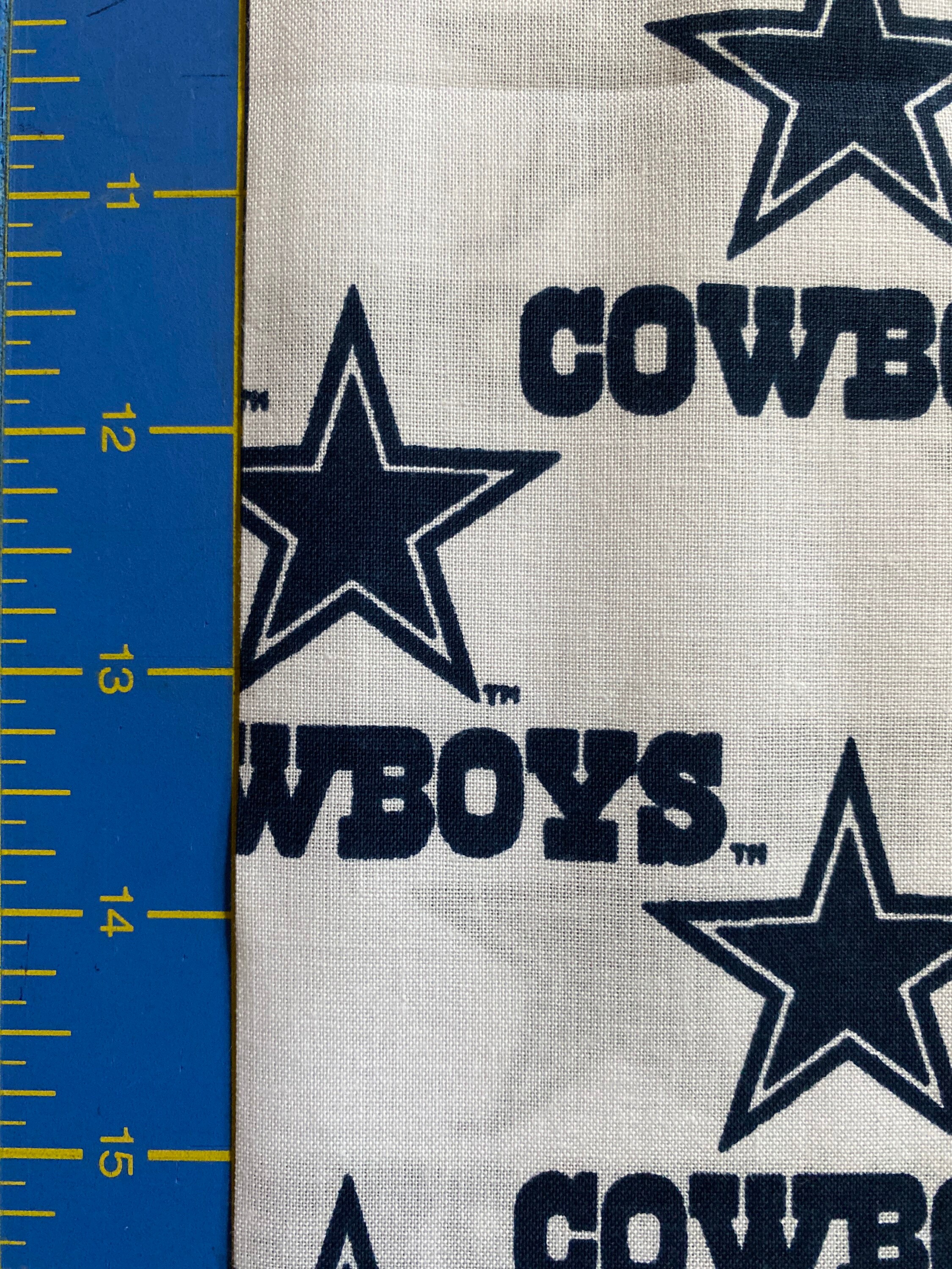Dallas Cowboys Cotton Fabric 18” X 21” Fat Quarter - Etsy