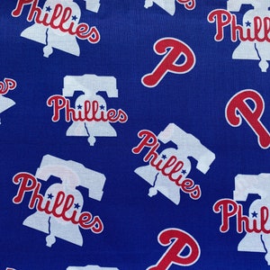 Philadelphia Phillies Cotton Fabric 18” X 21” Fat Quarter - Etsy