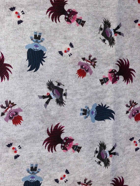 Trolls Cotton Fabric Fat Quarter - Etsy
