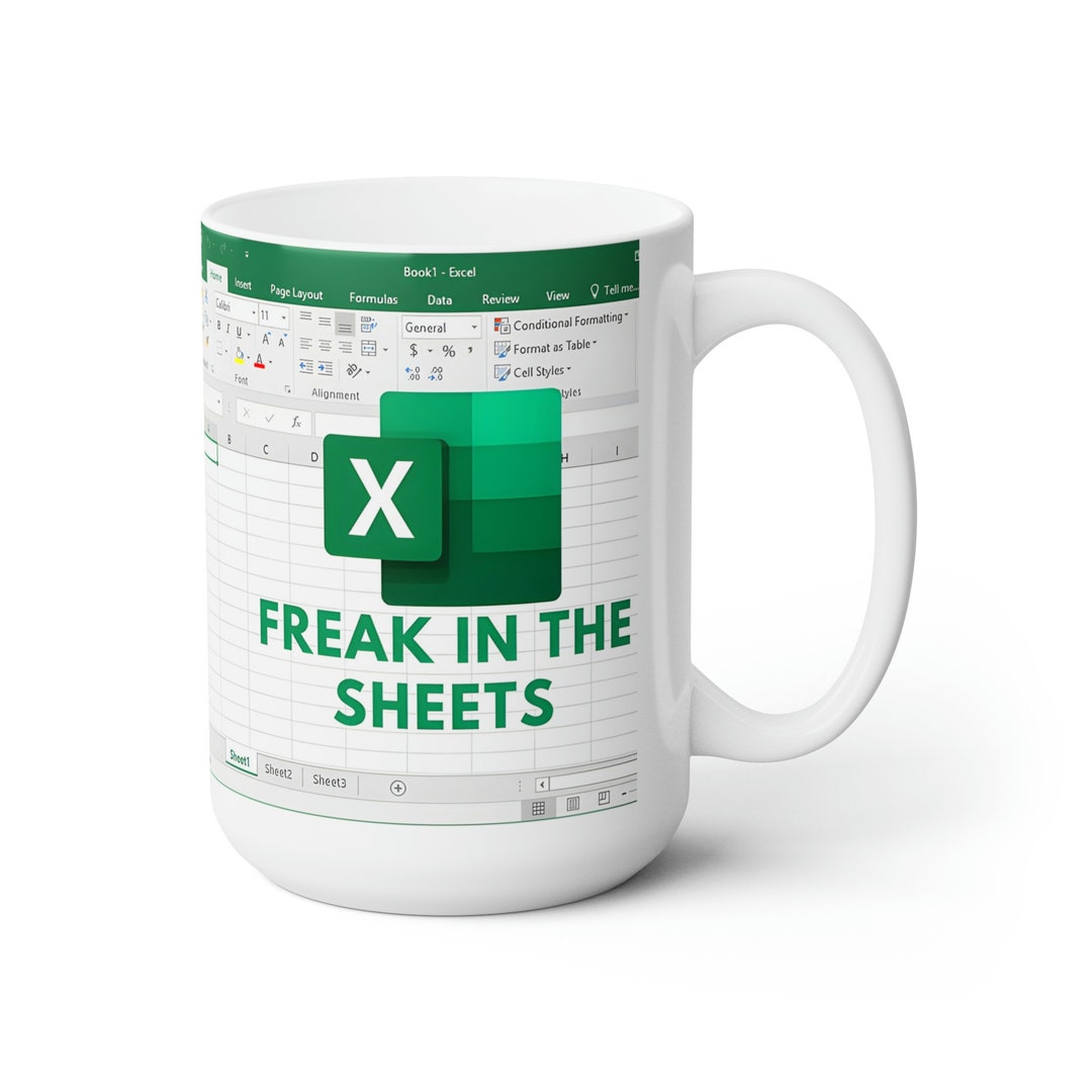 Freak In the Sheets Excel Tasse ist das perfekte Vatertagsgeschenk oder ...