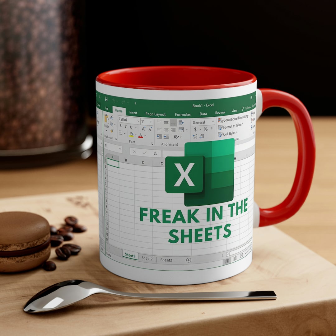 Freak in the Sheets Funny Excel Mug is the Perfect Father's Day Gift or ...