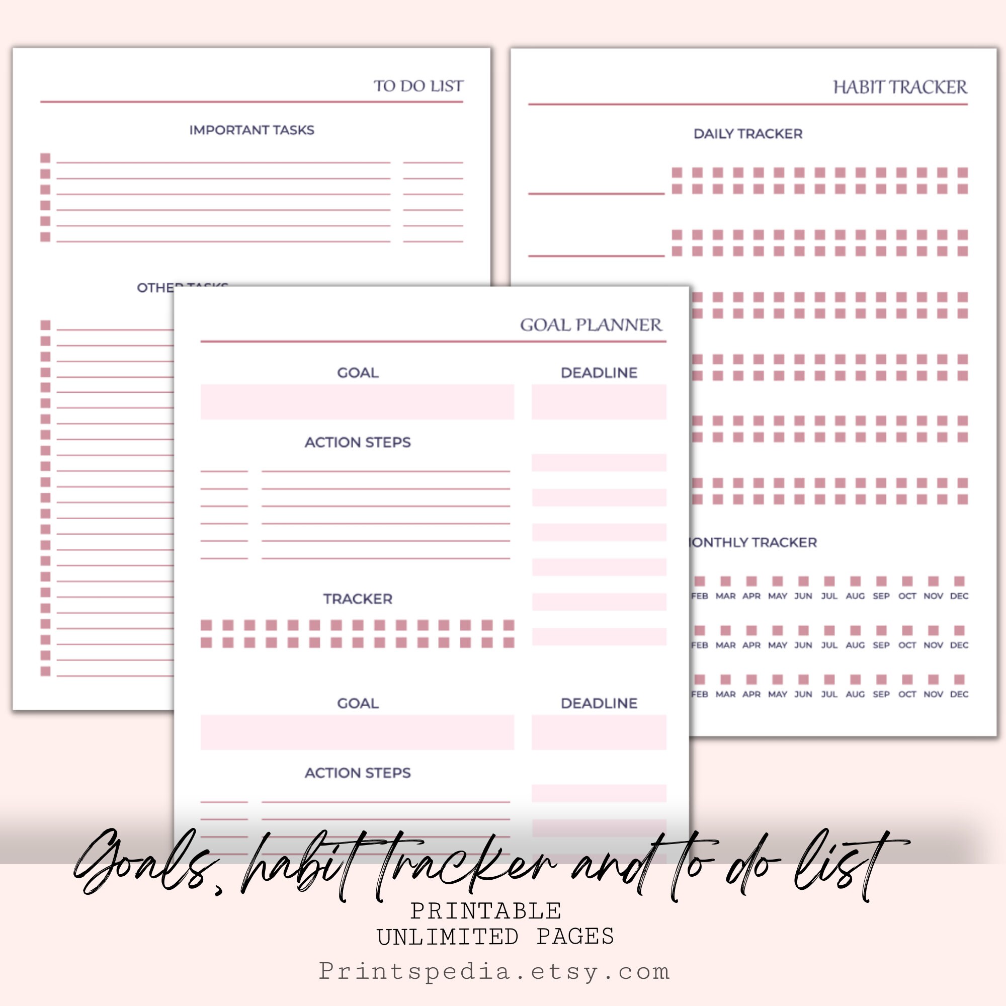 2024 Planner, Yearly Planner, Weakly Planner, Daily Planner, to Do List ...