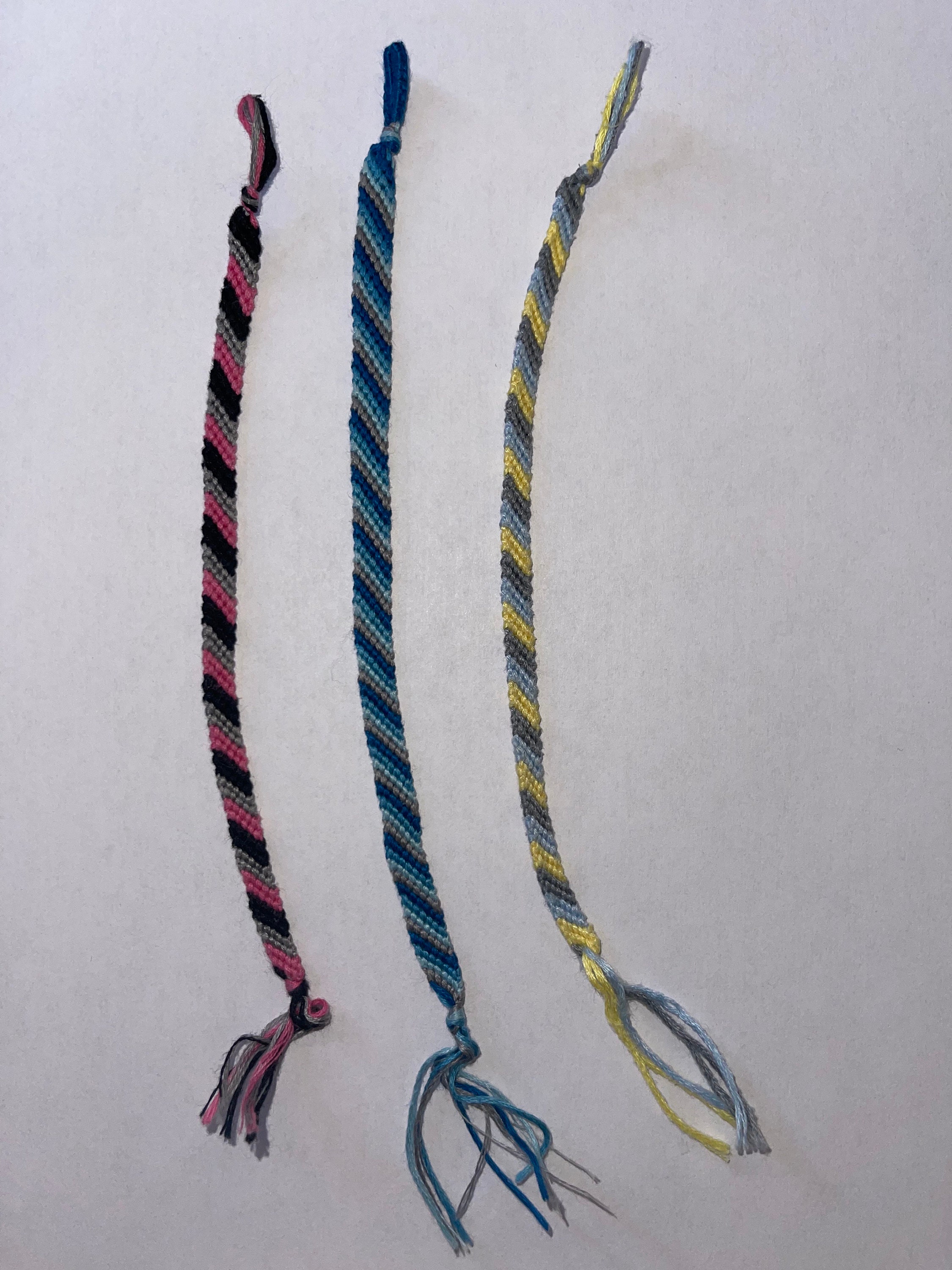 Embroidery String Friendship Bracelets - Etsy