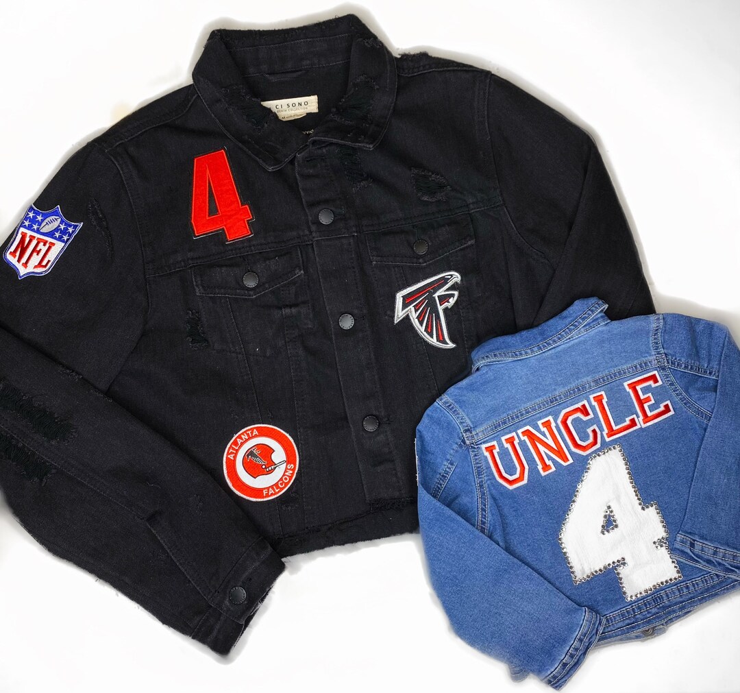 Custom NFL Denim Jacket Adult and Children's Sizes - Etsy
