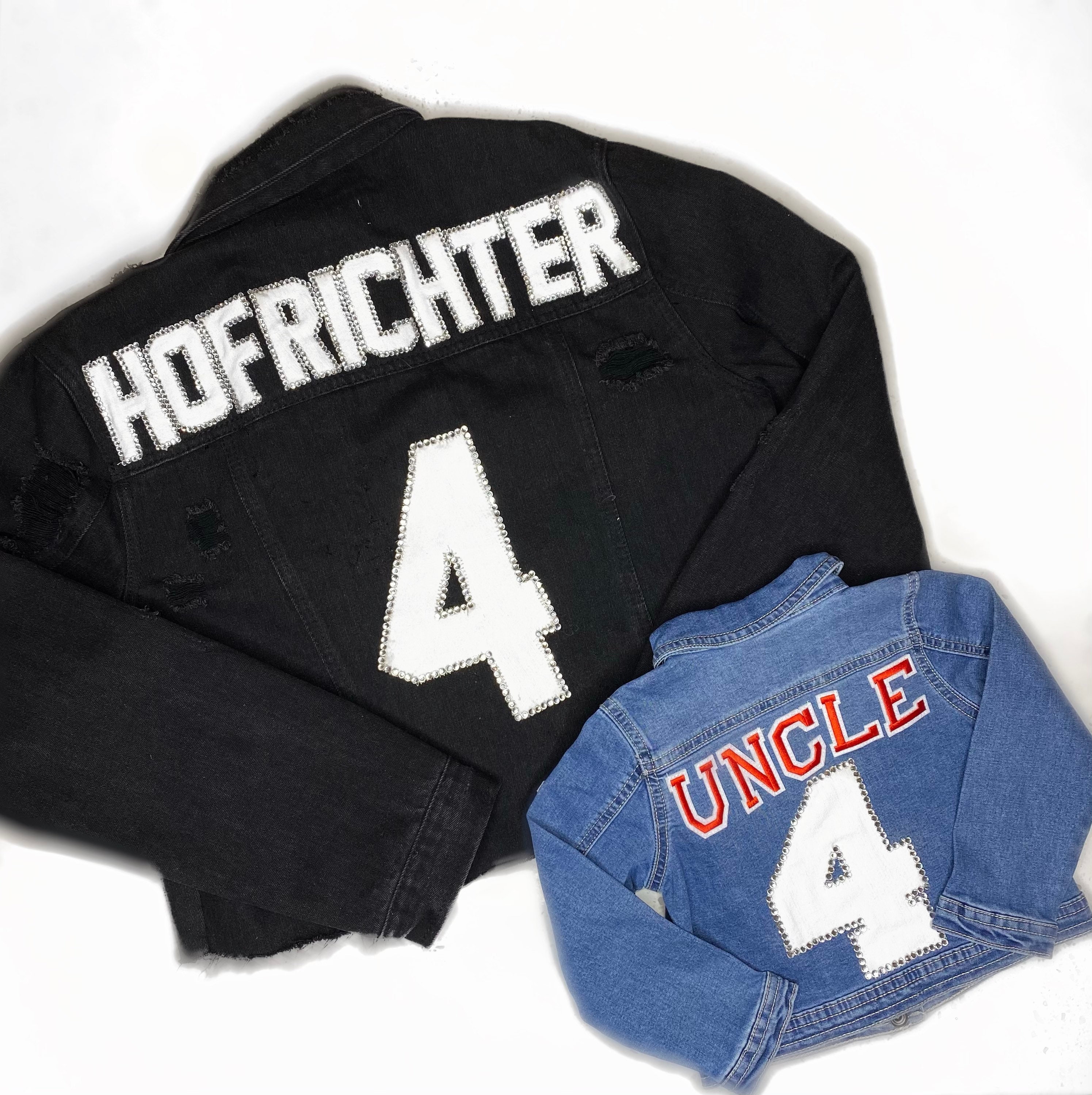 Custom NFL Denim Jacket Adult and Children's Sizes - Etsy