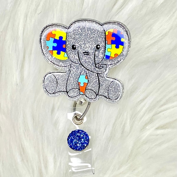 Autism Badge Reel - Etsy