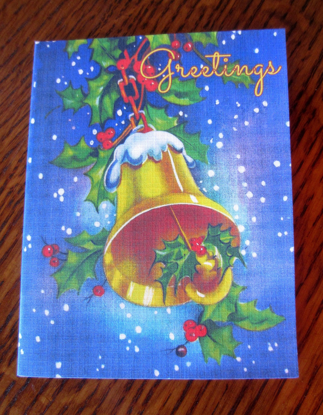8 Pack of GOLDEN BELL GREETINGS Cards, 1950's Style W/matched Envelopes ...