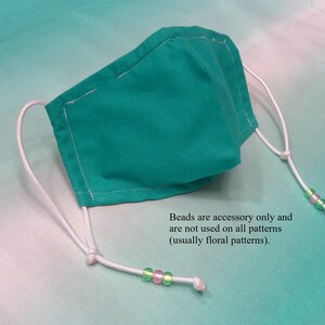 Face Mask With Adjustable Ear Loops, Removable Nose Wire, and Filter ...