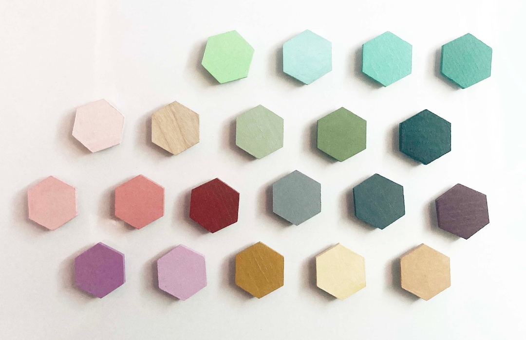 Cute Fridge Magnets, Wicked Strong Hexagon Shaped Magnets, Colorful ...