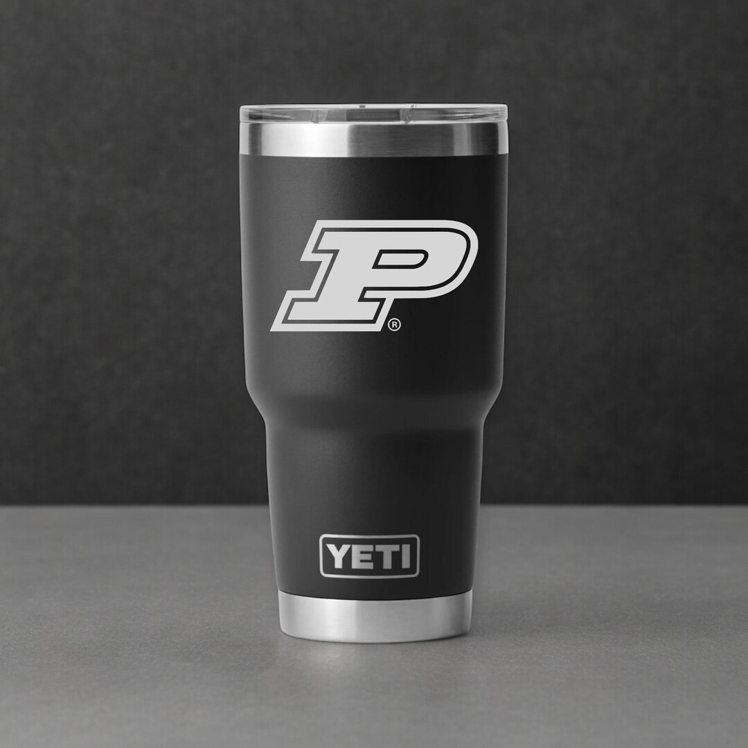 Personalized Purdue University Yeti Tumbler 30oz - Officially Licensed ...
