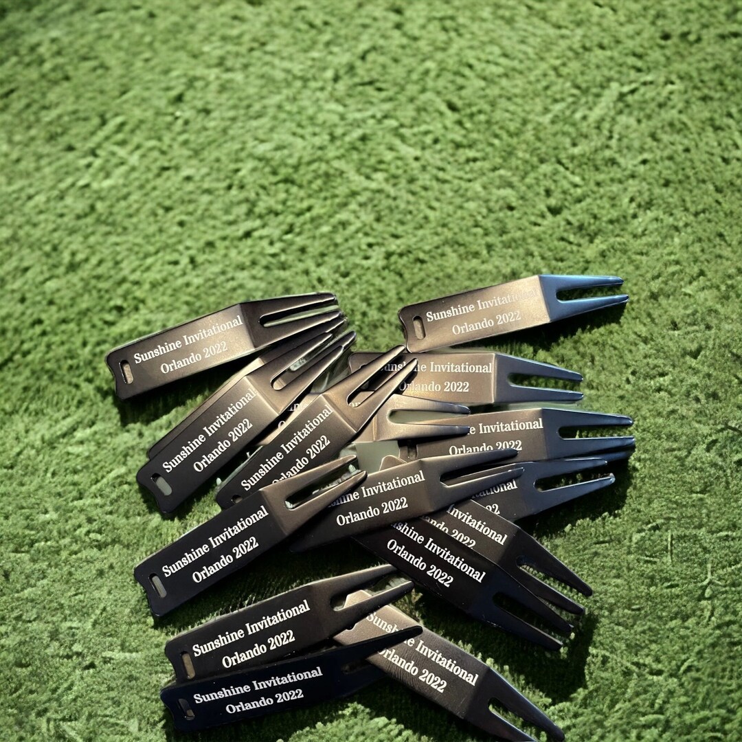 Personalized Anodized Golf Divot Tool - Etsy