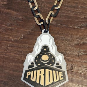 Custom 3D Printed Mascot Logo Chain: Oversized MVP Necklace - Etsy