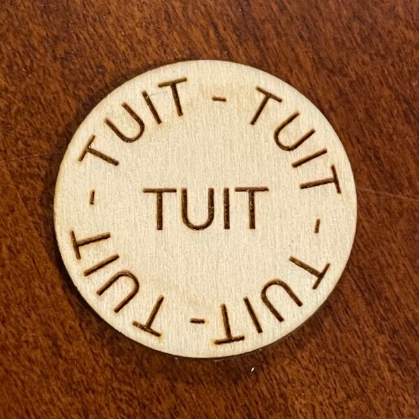 Round Tuit Coin - Etsy