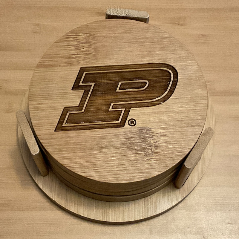 Vintage Bamboo Coasters - Etsy