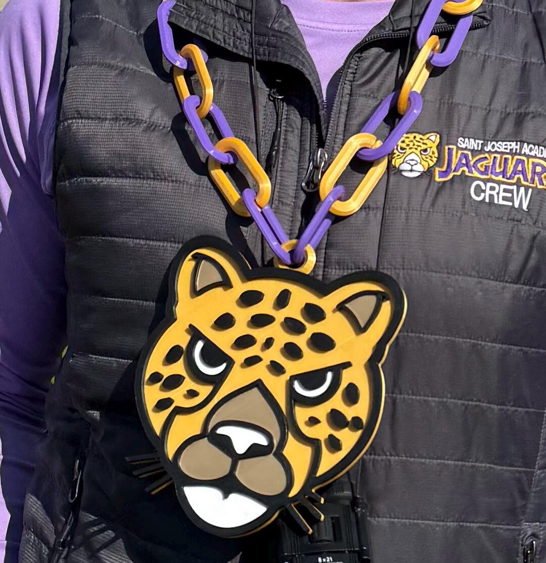 Custom 3D Printed Mascot Logo Chain: Oversized MVP Necklace - Etsy