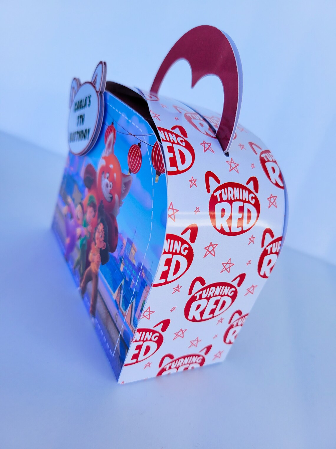 Personalized Turning Red Candy Box/turning Red - Etsy