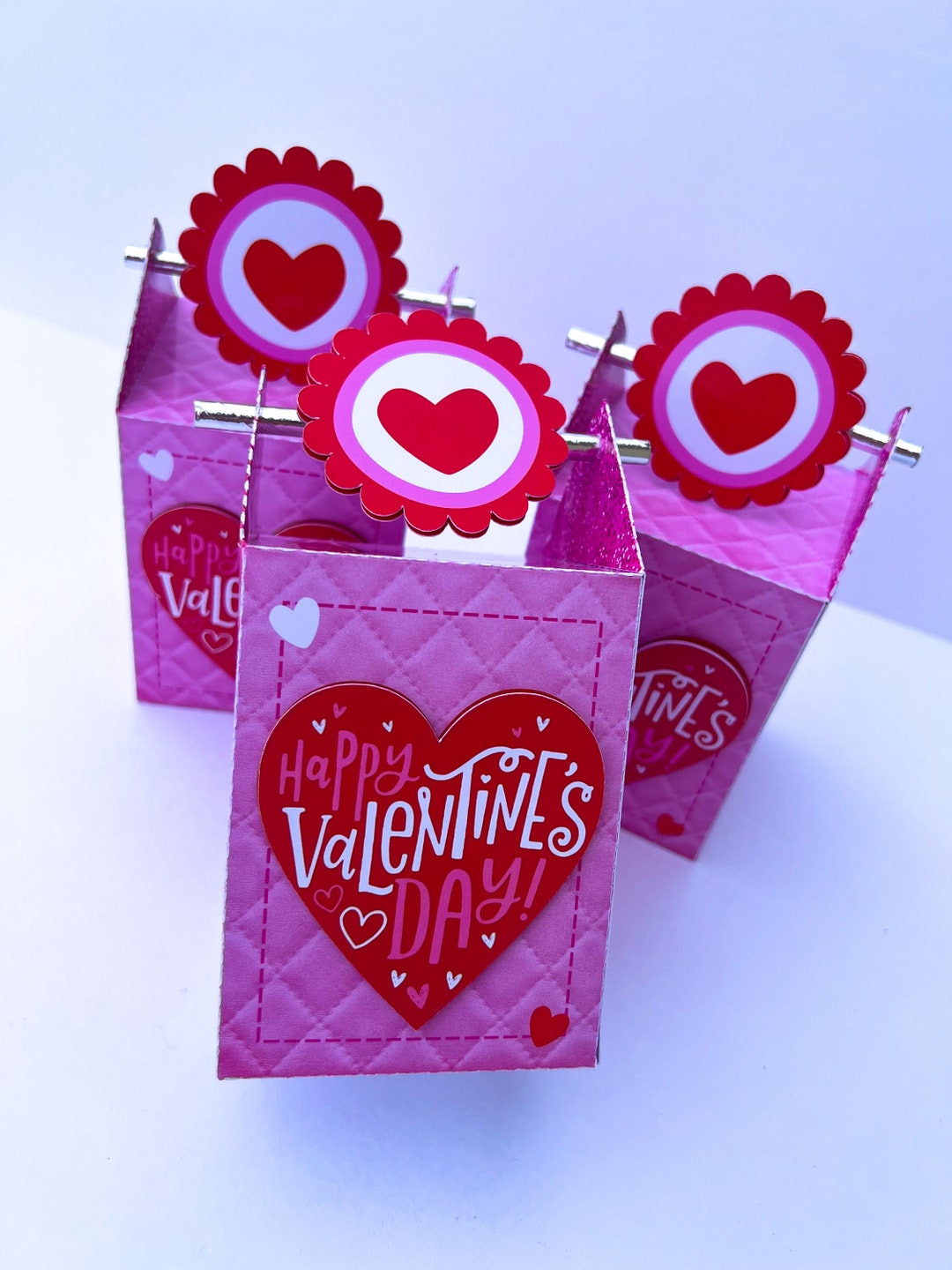 Valentine’s Day Favor Boxes/party Favors/party Supplies/classroom Favor ...