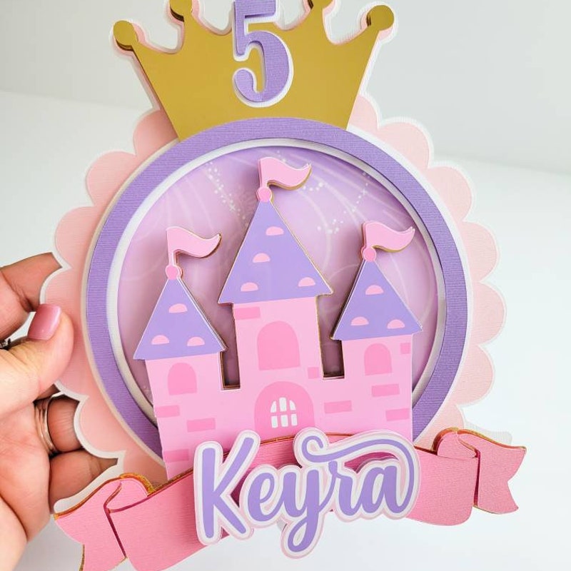 Princess Cake Toppers - Etsy