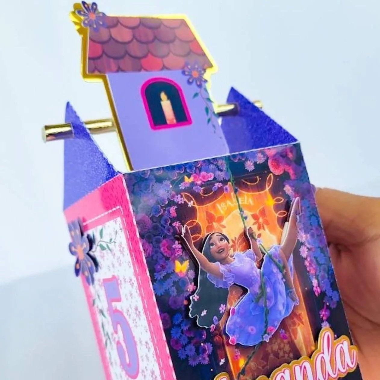 Personalized Isabela Encanto Favor Box/encanto - Etsy