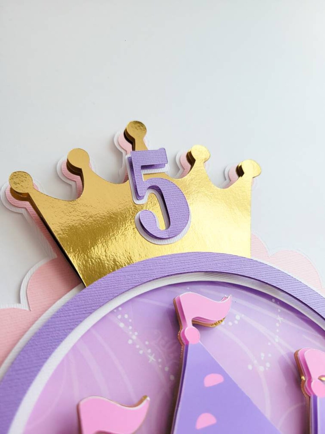 Birthday Personalized Princess Theme Cake Topper Princess | Etsy