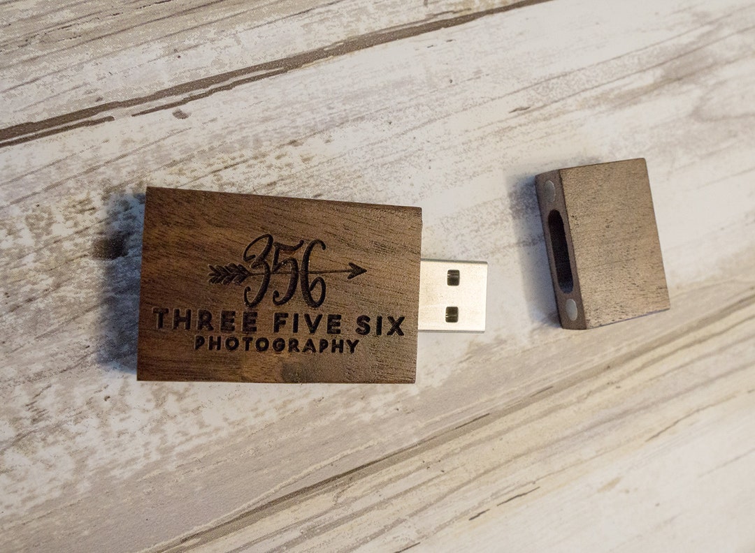 Wooden USB Wedding Flashdrive 8gb 16gb 32gb Laser Engraved - Etsy