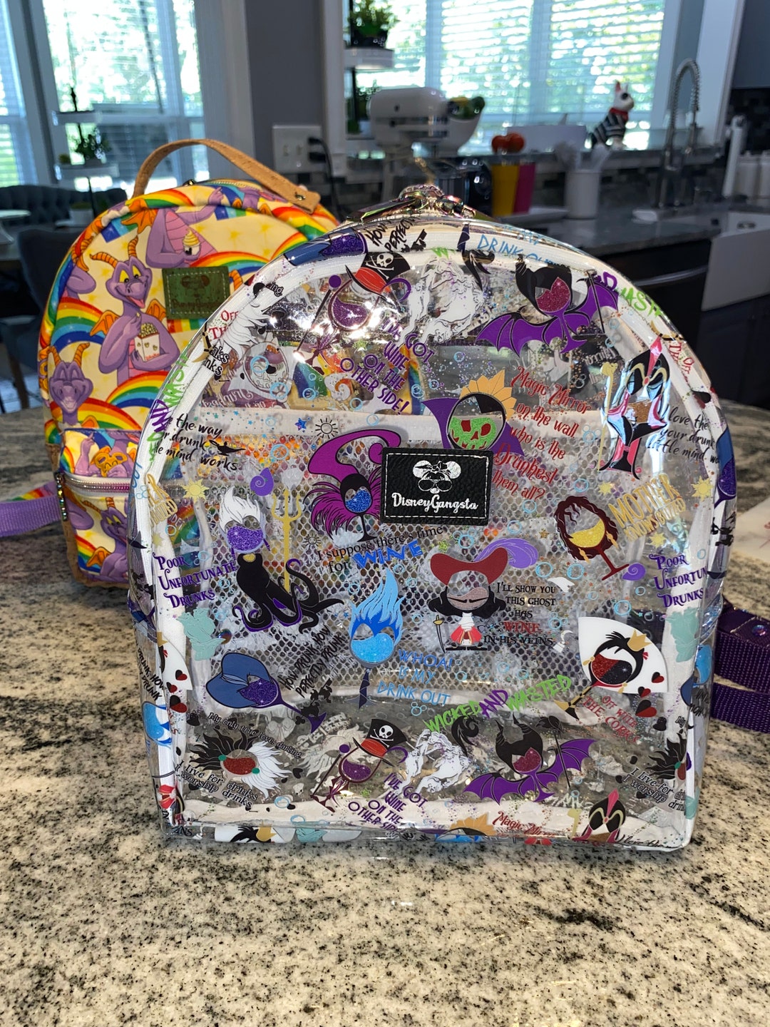 Clear Villain Mini Backpack - Etsy