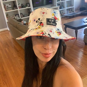 Disney Fireworks Bucket Hat - Etsy