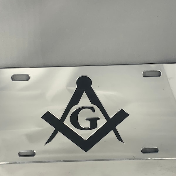 Masonic License Plate Frame - Etsy