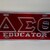 Delta Sigma Theta DST License Plate Red Background Mirror Letters ...