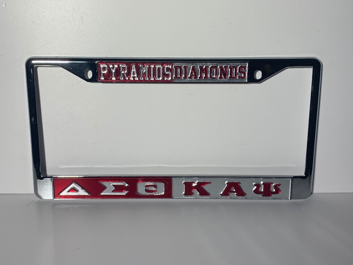 Pyramid & Diamonds Delta Sigma Theta Kappa Alpha Psi Split | Etsy