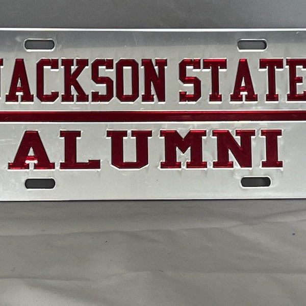 Hbcu License Plate - Etsy