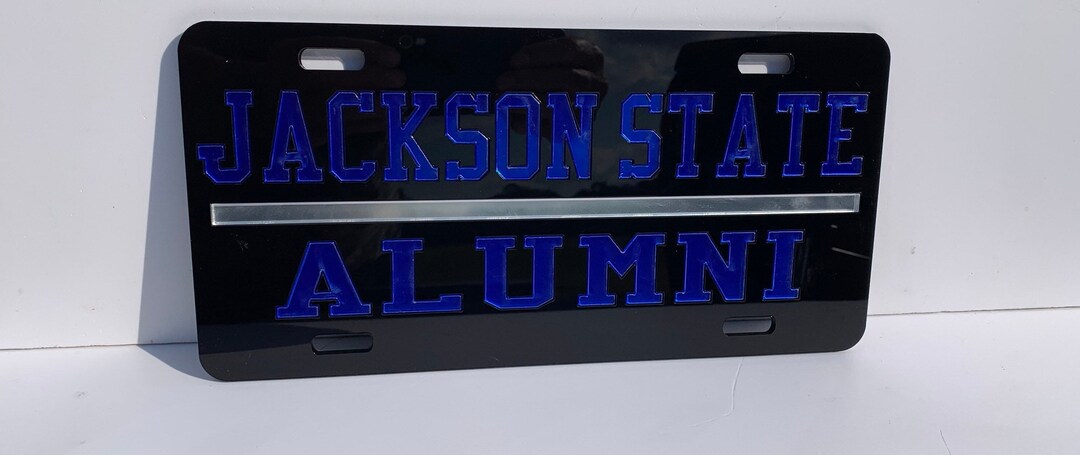 Jackson State Alumni License Plate - Etsy