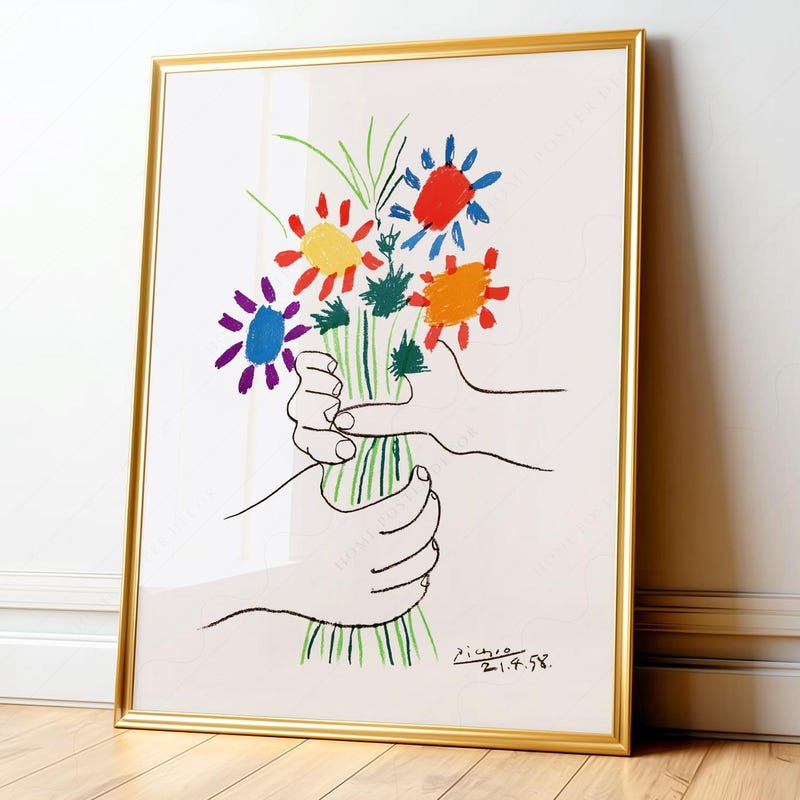 Large Metal Art Bouquets - Etsy