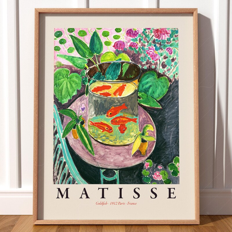 Matisse Poster Fish Bowl - Etsy