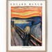 Edvard Munch Print, the Scream Print, the Scream Poster, Famous ...