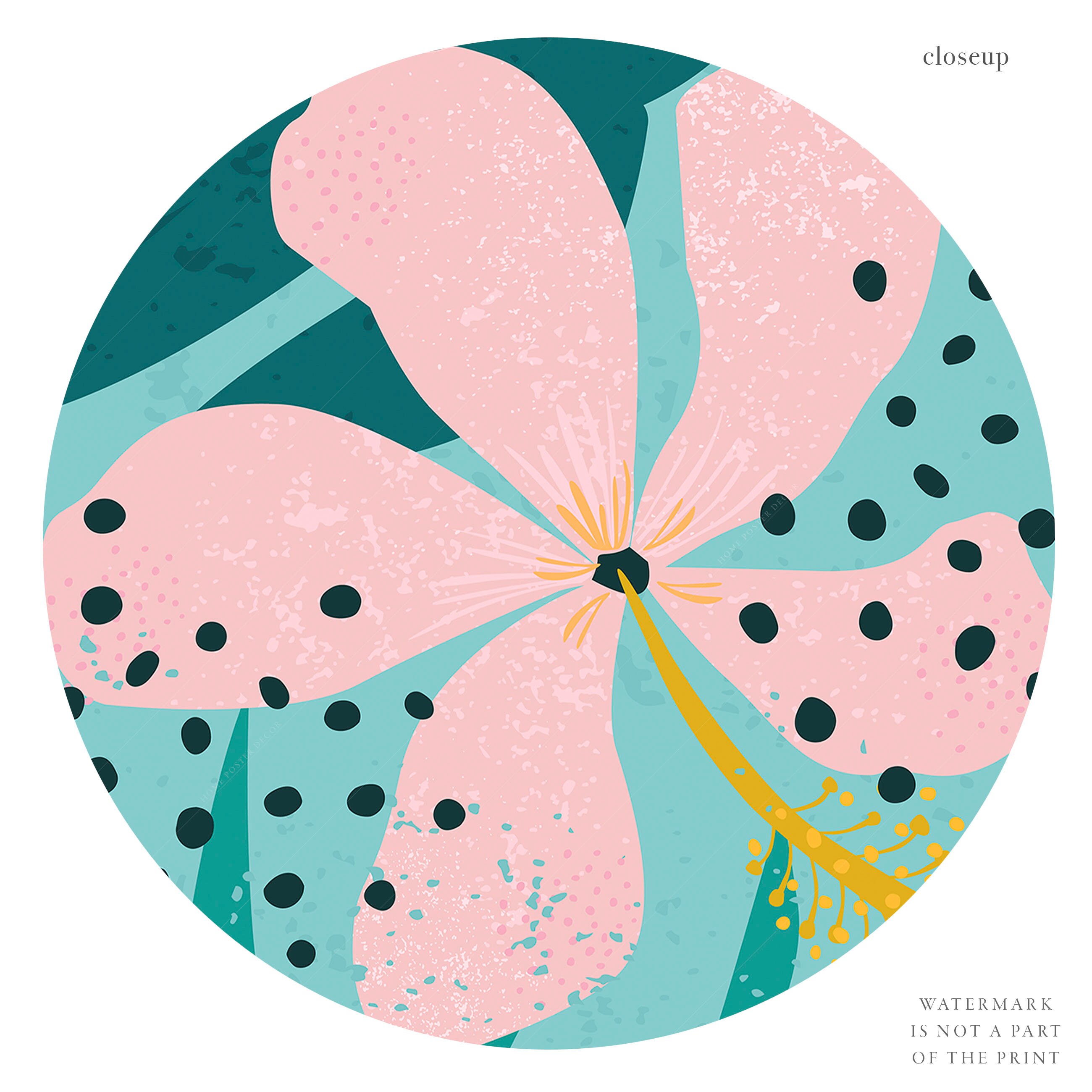 Flower Market Miami Floral Shop Sign Florida Poster Beach - Etsy