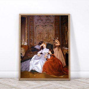 The Reluctant Bride, La Fiancée Hésitante, Auguste Toulmouche, Love ...