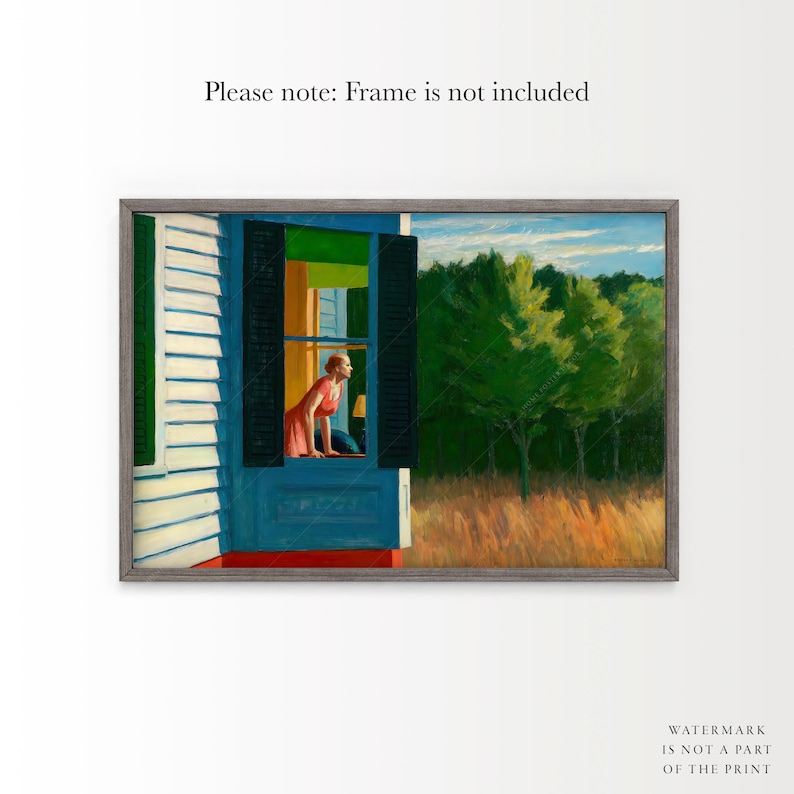 Edward Hopper Art Cape Cod Morning American Art Museum - Etsy