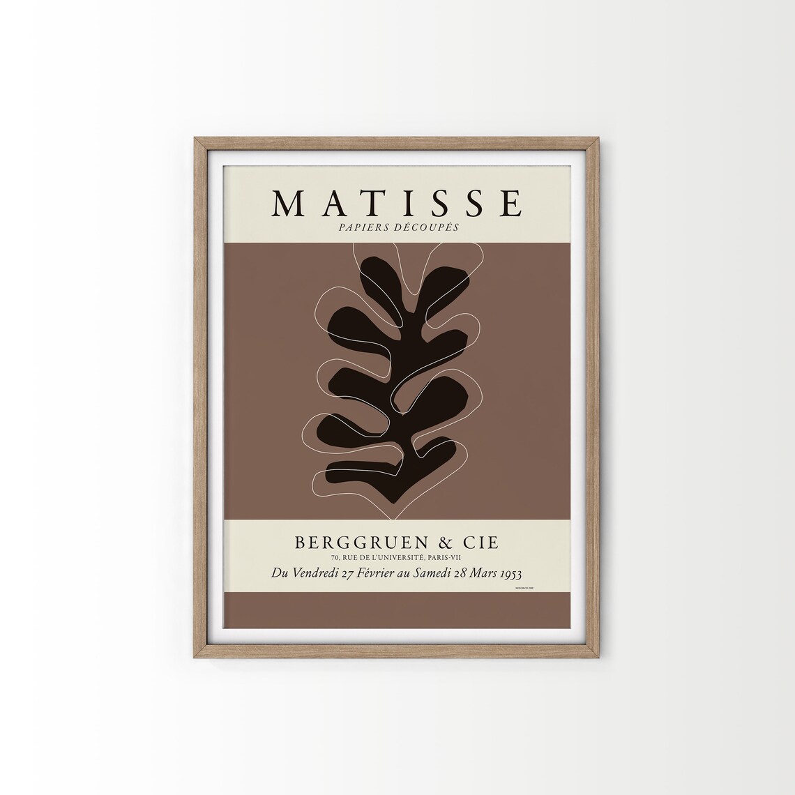 Matisse Poster Henri Matisse Print Matisse Exhibition Art - Etsy Canada