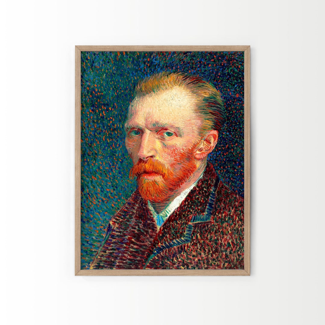 Van Gogh Poster, Van Gogh Portrait, Self-portrait, Van Gogh Painting ...