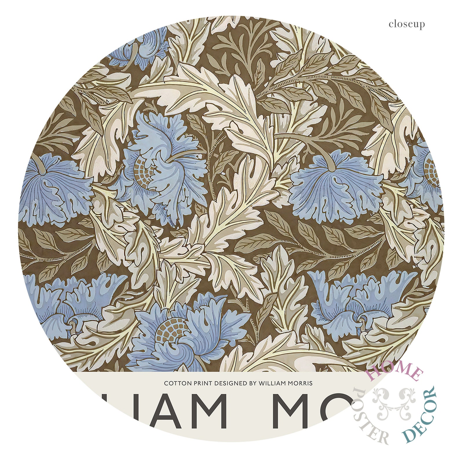 William Morris Floral Morris Pattern Morris Wall Paper - Etsy