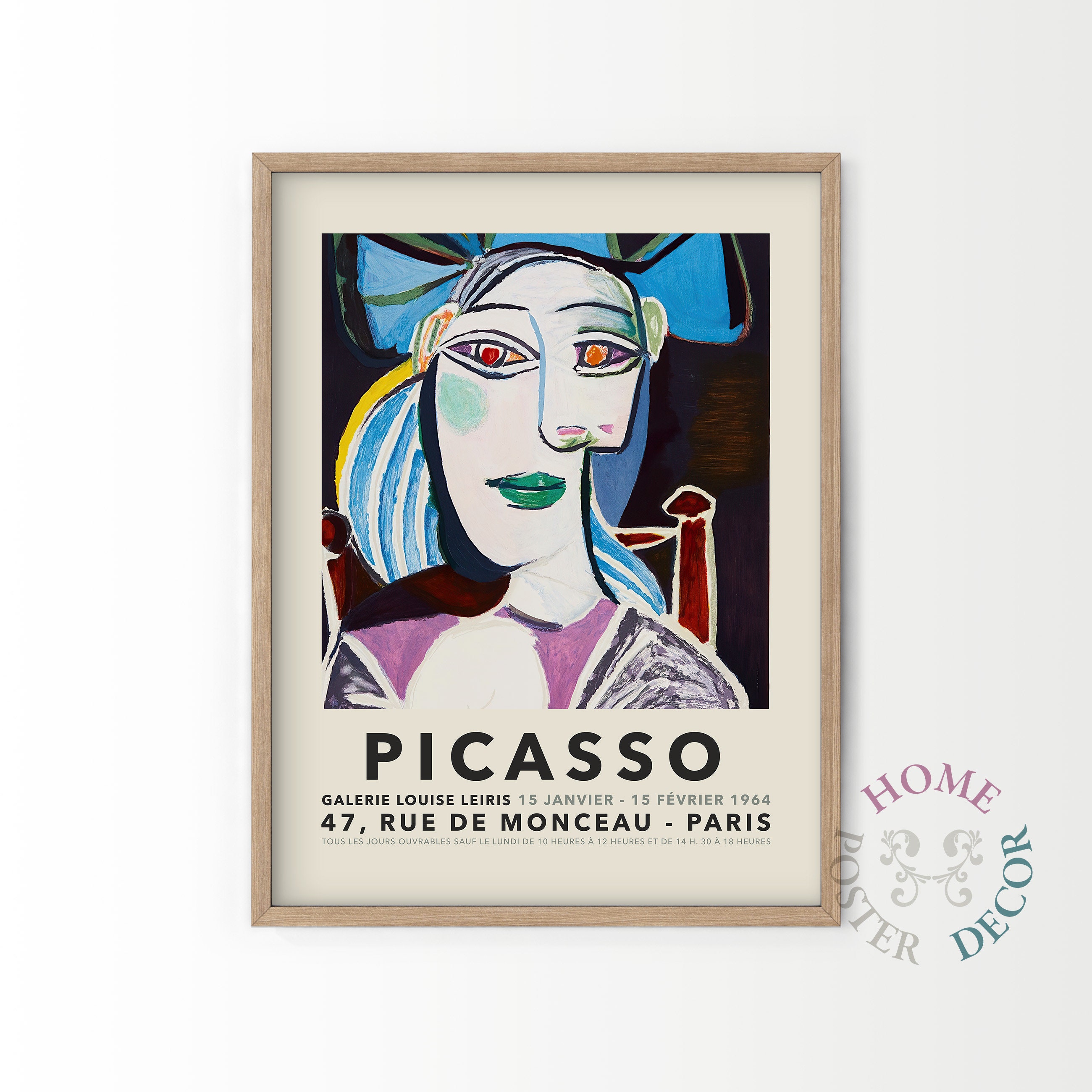 Pablo Picasso Print Picasso Faces Picasso Exhibition Gift | Etsy