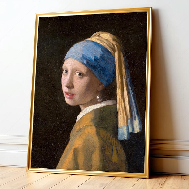 Poster Drop Pearl Earring - Etsy