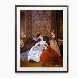 The Reluctant Bride, La Fiancée Hésitante, Auguste Toulmouche, Love ...
