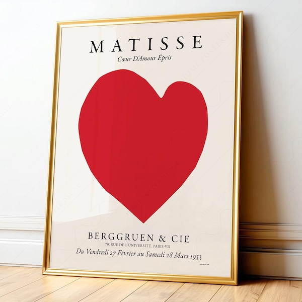 Love Poster Matisse - Etsy
