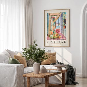 Henri Matisse Table With Fruits Interior With Phonograph Muted Sunlit ...