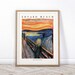 Edvard Munch Print, the Scream Print, the Scream Poster, Famous ...